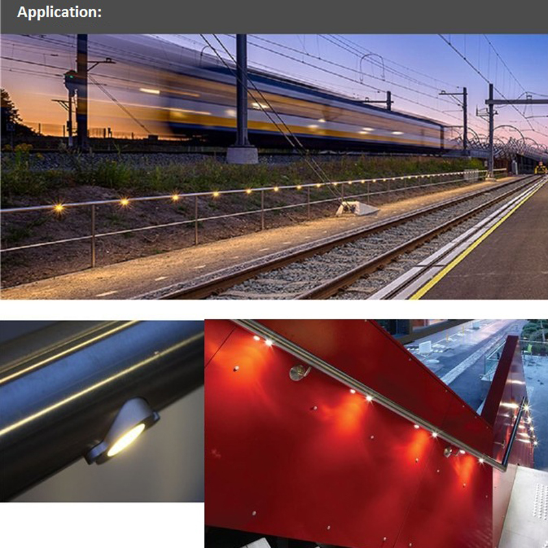 12V 1W LED Handrail Light IP67 LED Armrest Light LED Spot light GNH-HR ...